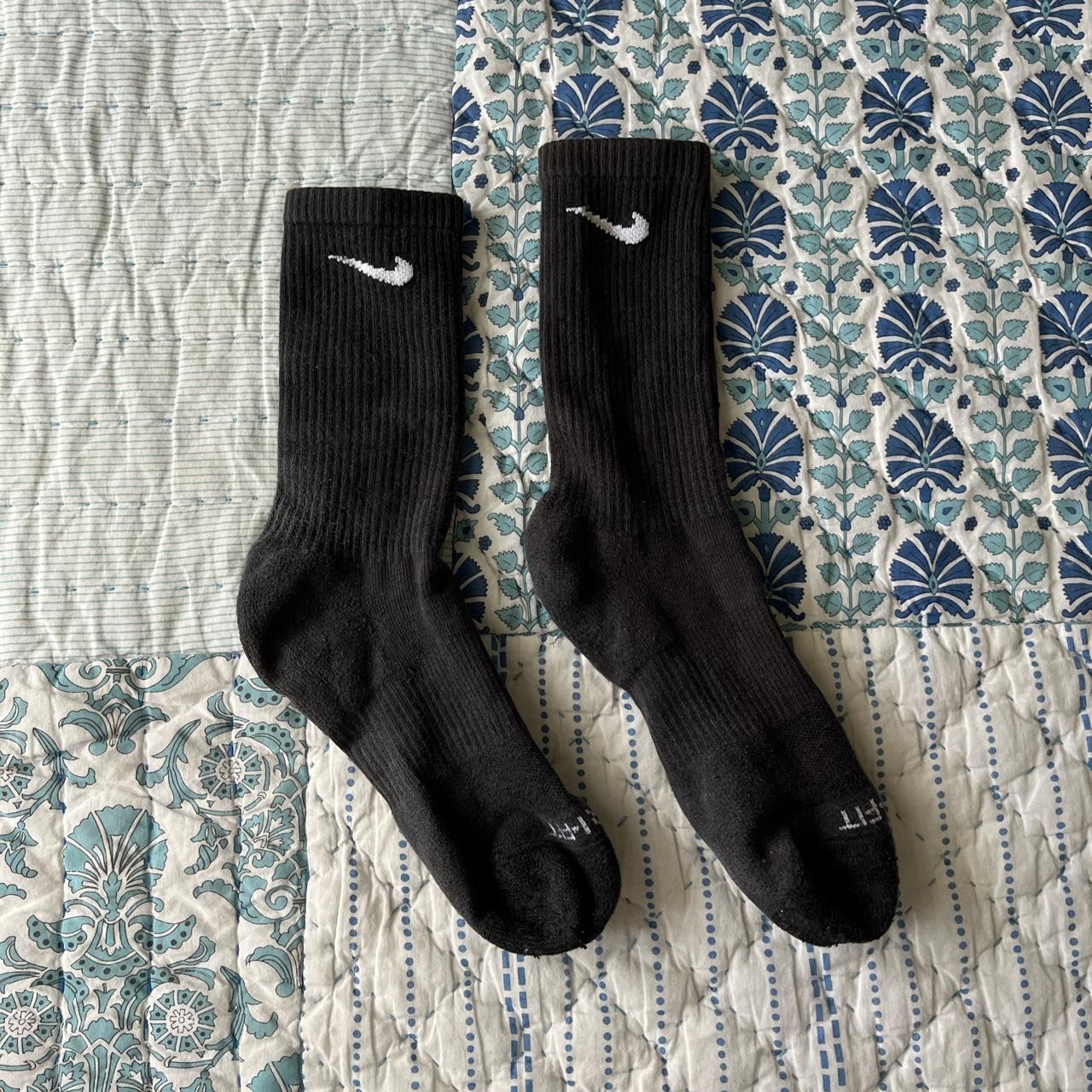 Nike black socks - Depop