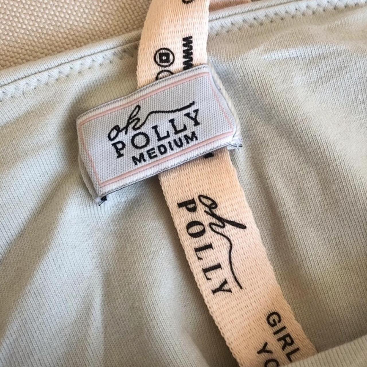 Oh Polly ruched bodycon mini skirt in grey 🤍 Brand... - Depop