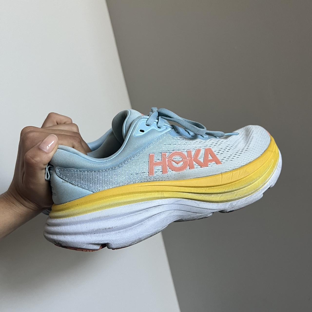 Hoka Bondi 8, summer sunset in size 7.5 🐳 - Depop
