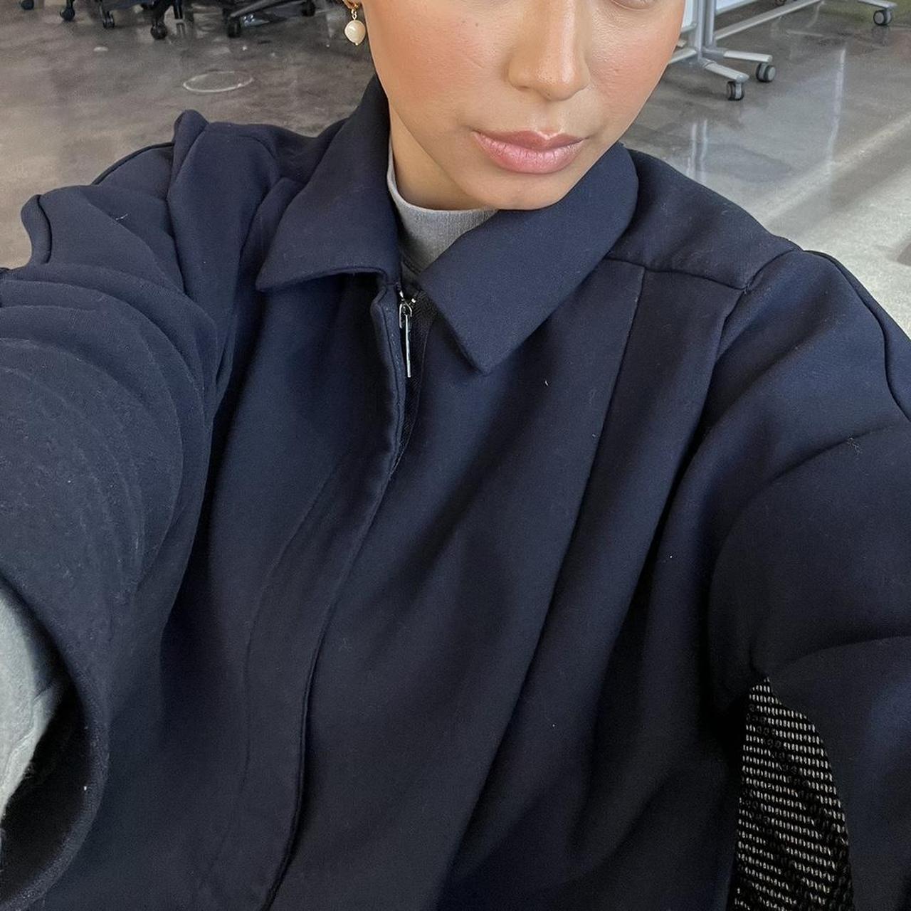 Blue cos janitor jacket - Depop