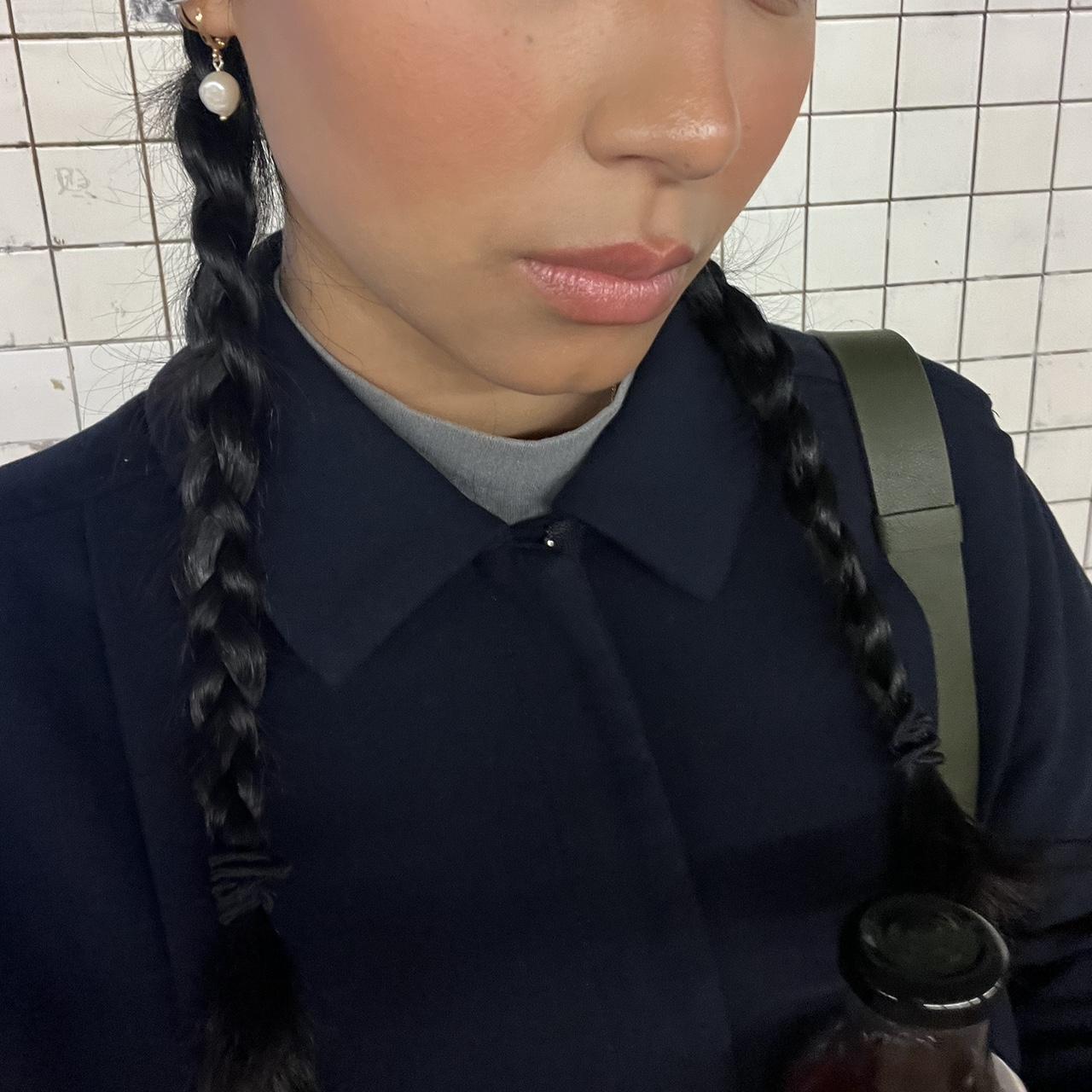 Blue cos janitor jacket - Depop