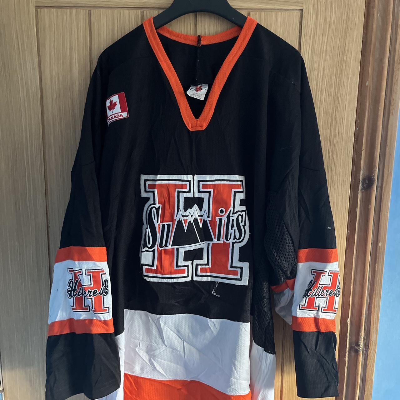 Canada Hillcrest Summits Number 10 Hockey Jersey... - Depop