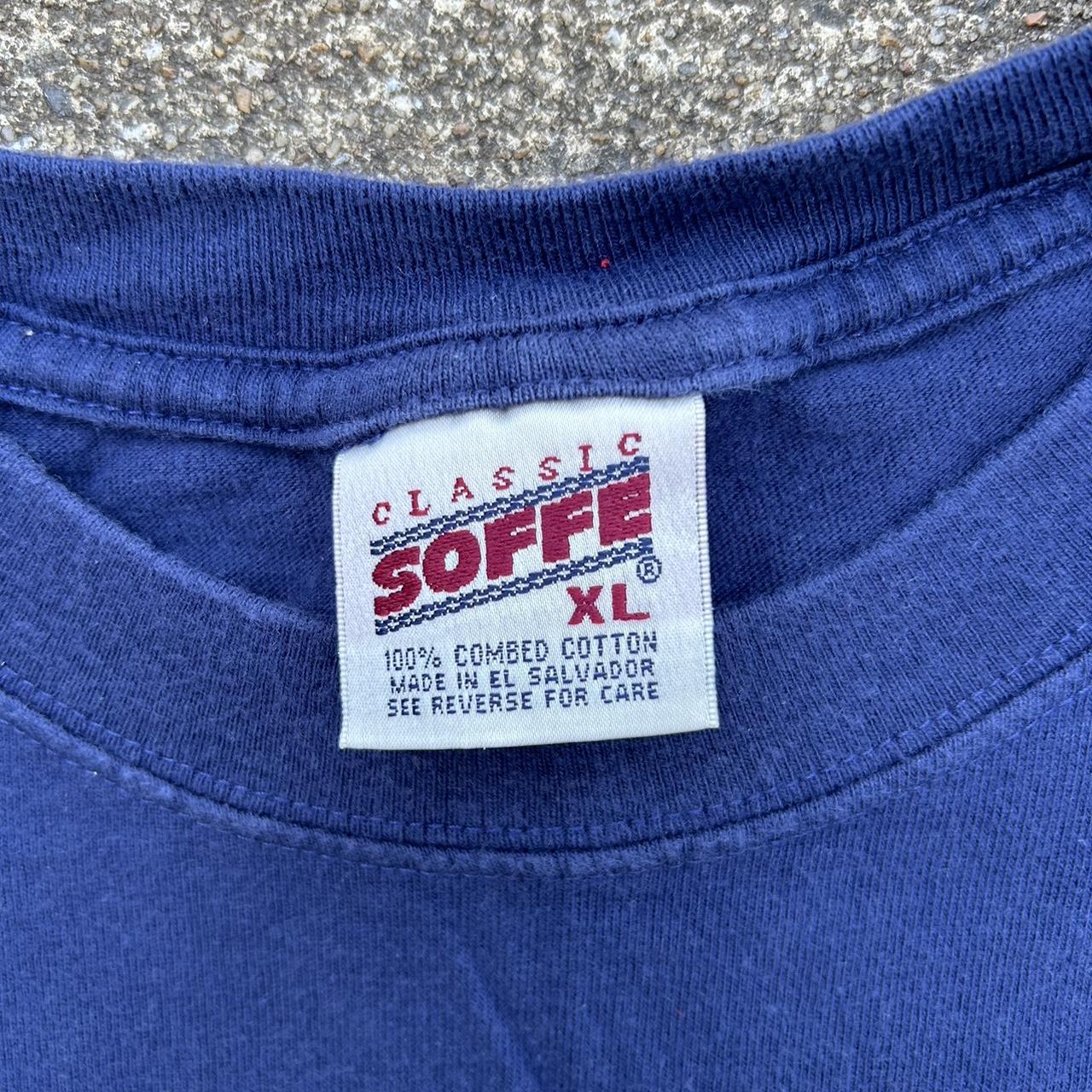 Georgia Tech GT navy blue large T-shirt. Soffe tag... - Depop