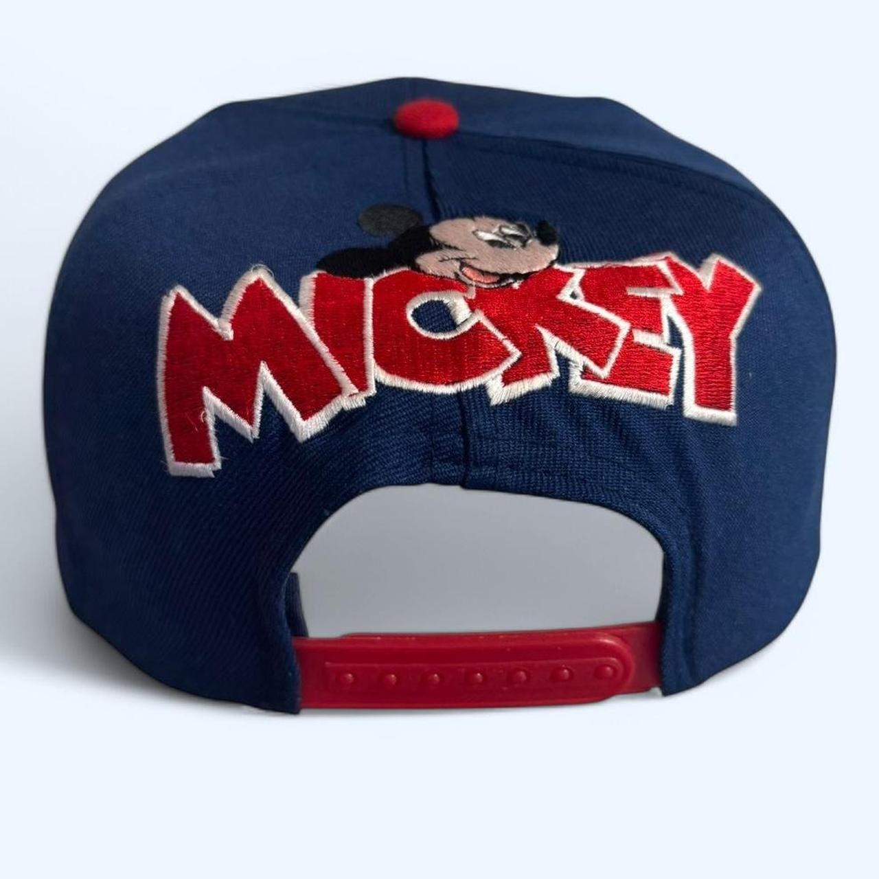 Vintage 1990s Mickey Mouse Disney Blockhead Snapback... | Depop