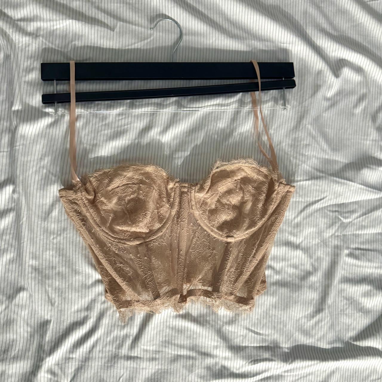 windsor mini corset top #pink #corset #lingerie - Depop