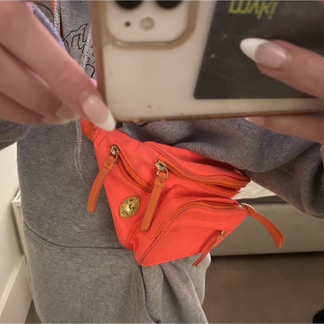 POPPY LISSIMAN fluro bum bag A little bit dirty but... - Depop