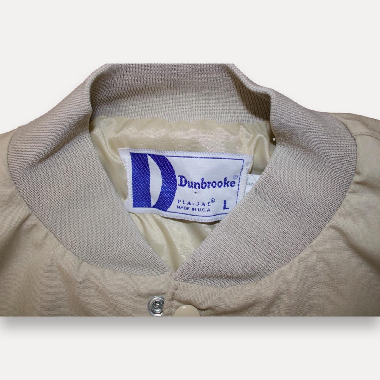 Vintage Dunbrooke Khaki Bomber Jacket Amazing Fit... - Depop