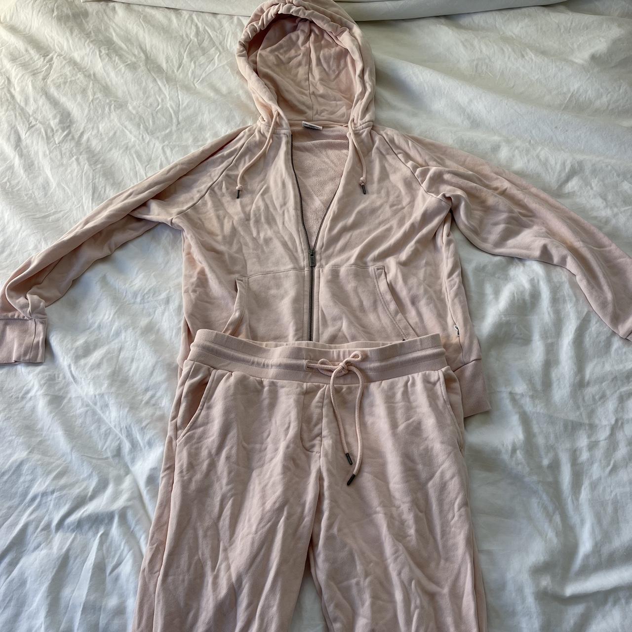 Bonds pick tracksuit set 💞 Trousers size L Zip up... - Depop