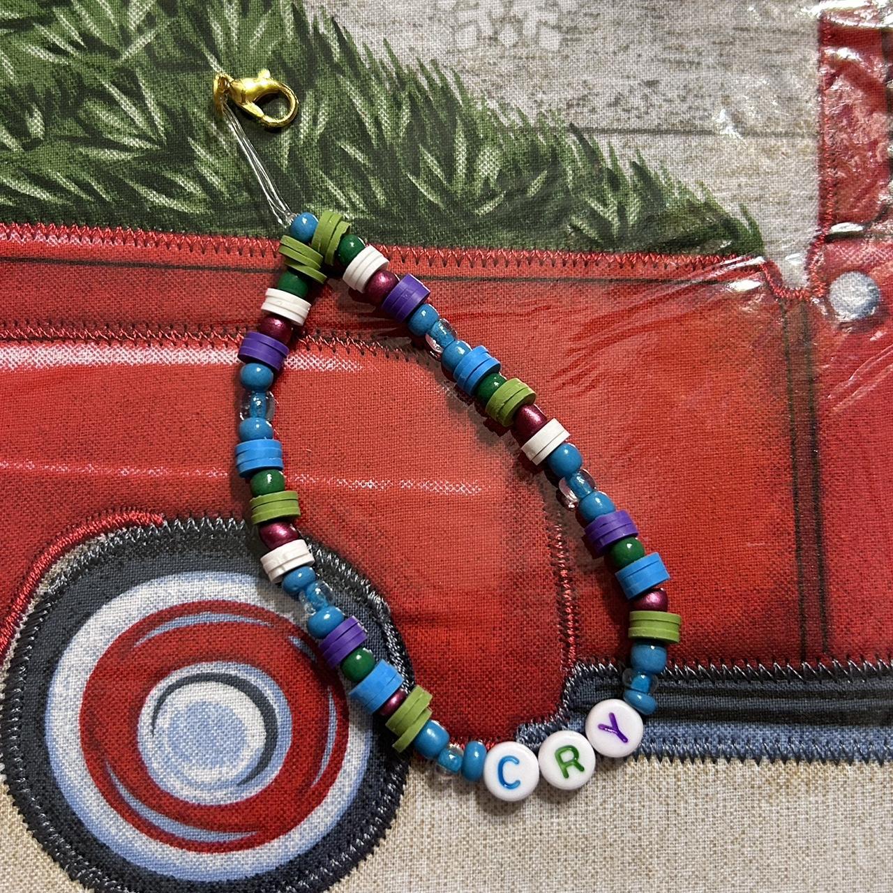 Handmade #ashnikko 'Cry' keychain. - Depop