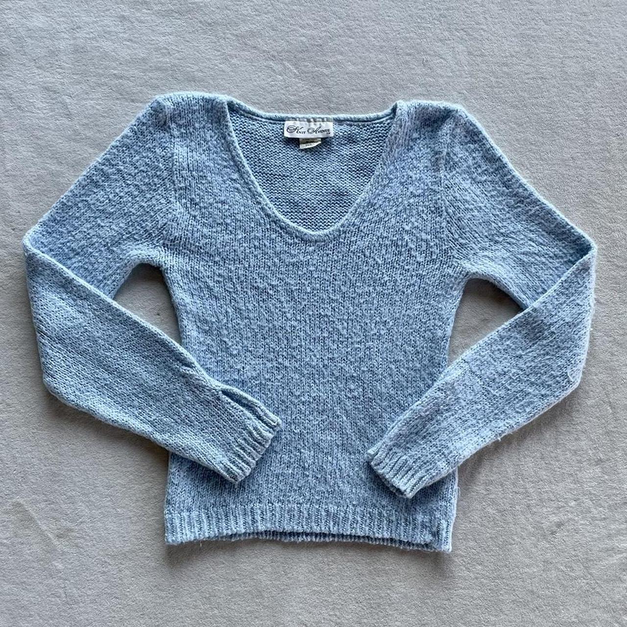 Women's Blue Jumper | Depop