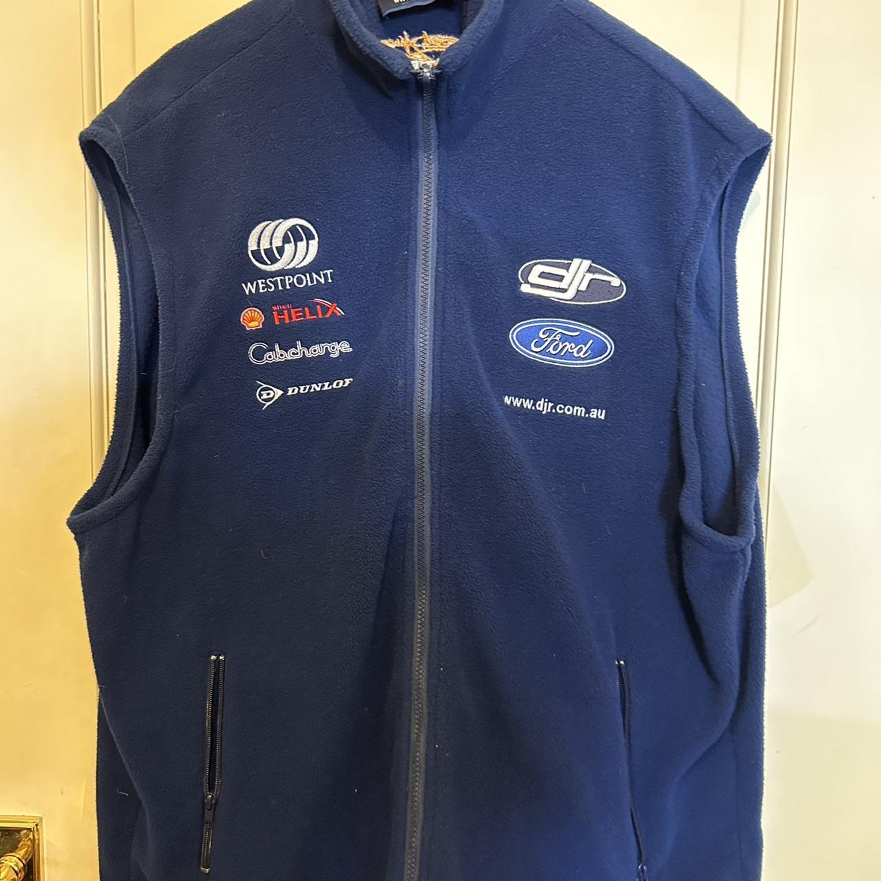 Ford racing vest dick Johnson racing. West Point... - Depop