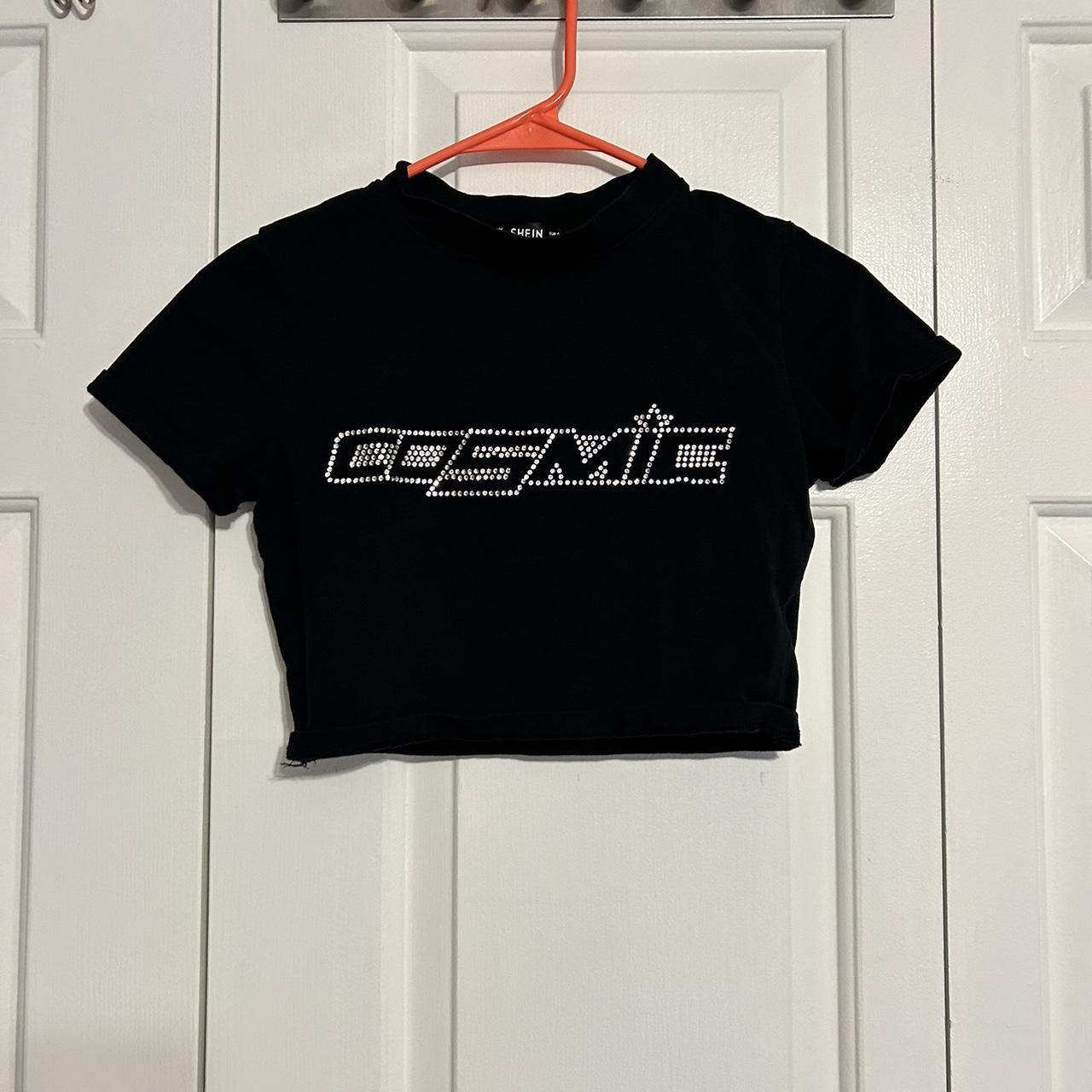 cosmic cropped tank top stole this from my friend :))) - Depop