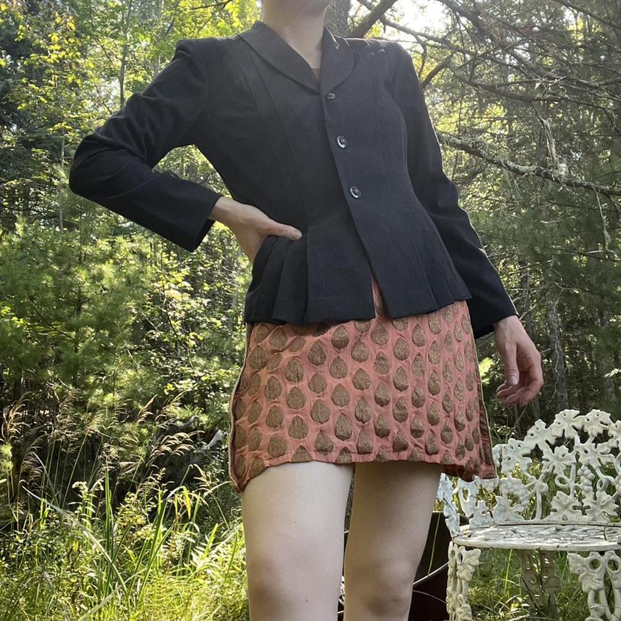 Vintage blazer 1940s reproduction. 90s does 40s... - Depop