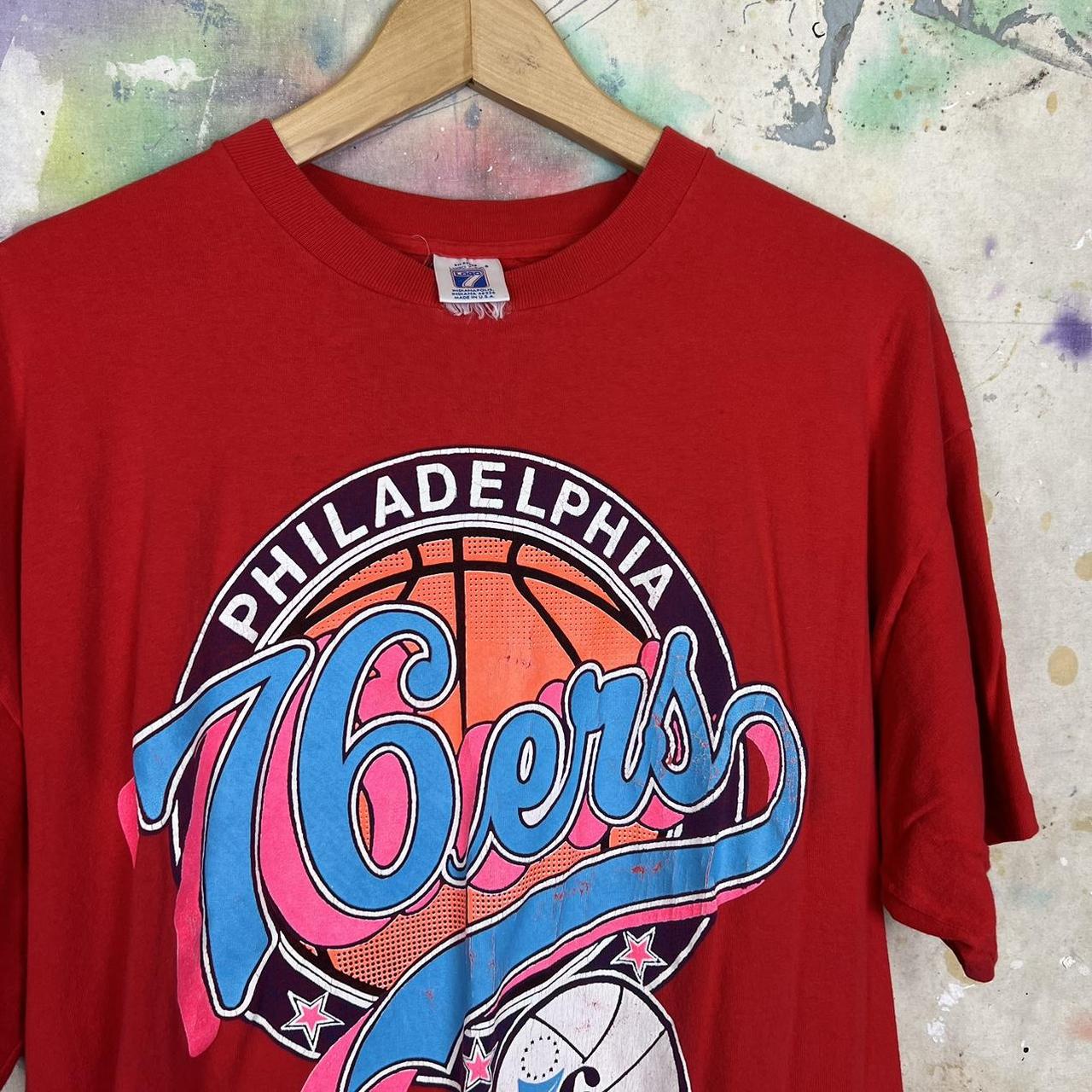 Philadelphia 76ers Sixers Vintage Retro... - Depop