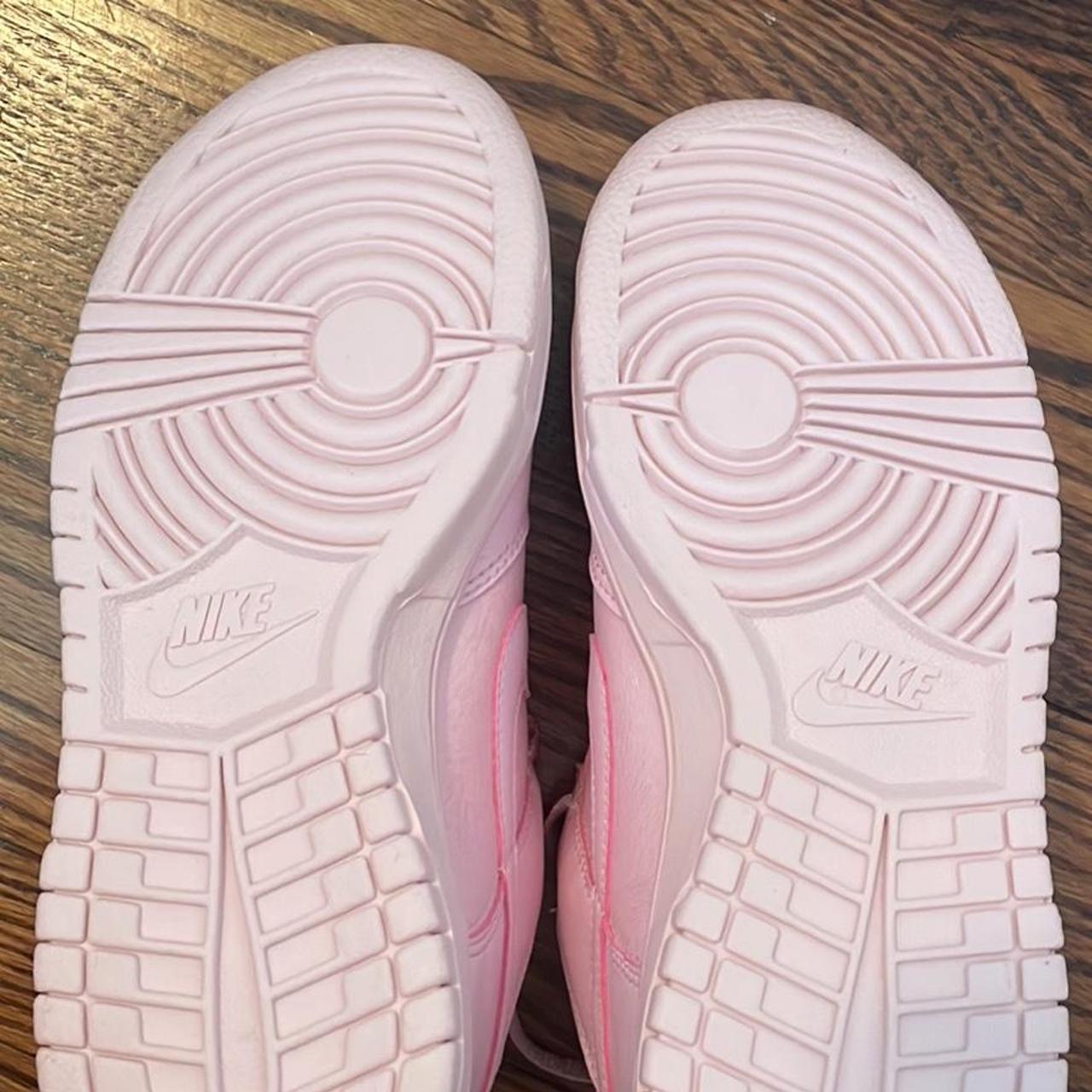Pink Nike Dunks. Brand new never worn, they are too... - Depop