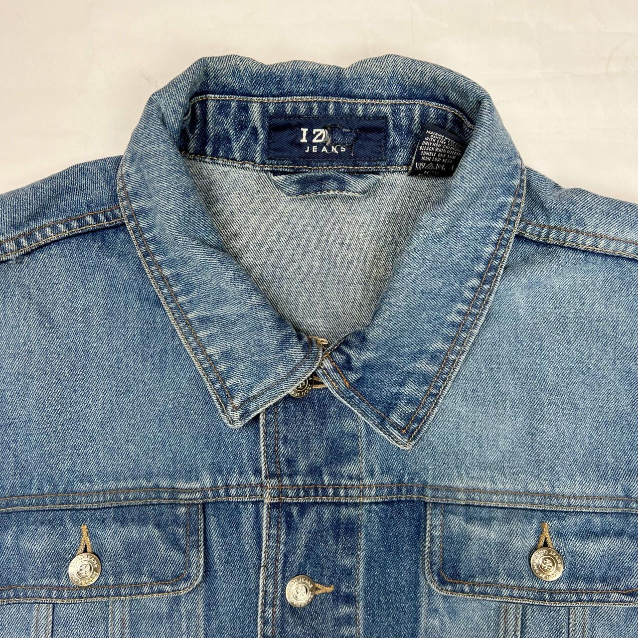 Izod Men's Blue Jacket | Depop