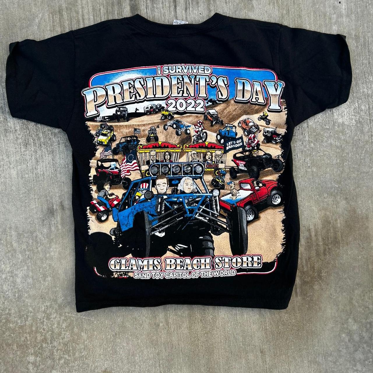 President’s Day 2022 Glamis Beach Store Graphic Tee... | Depop