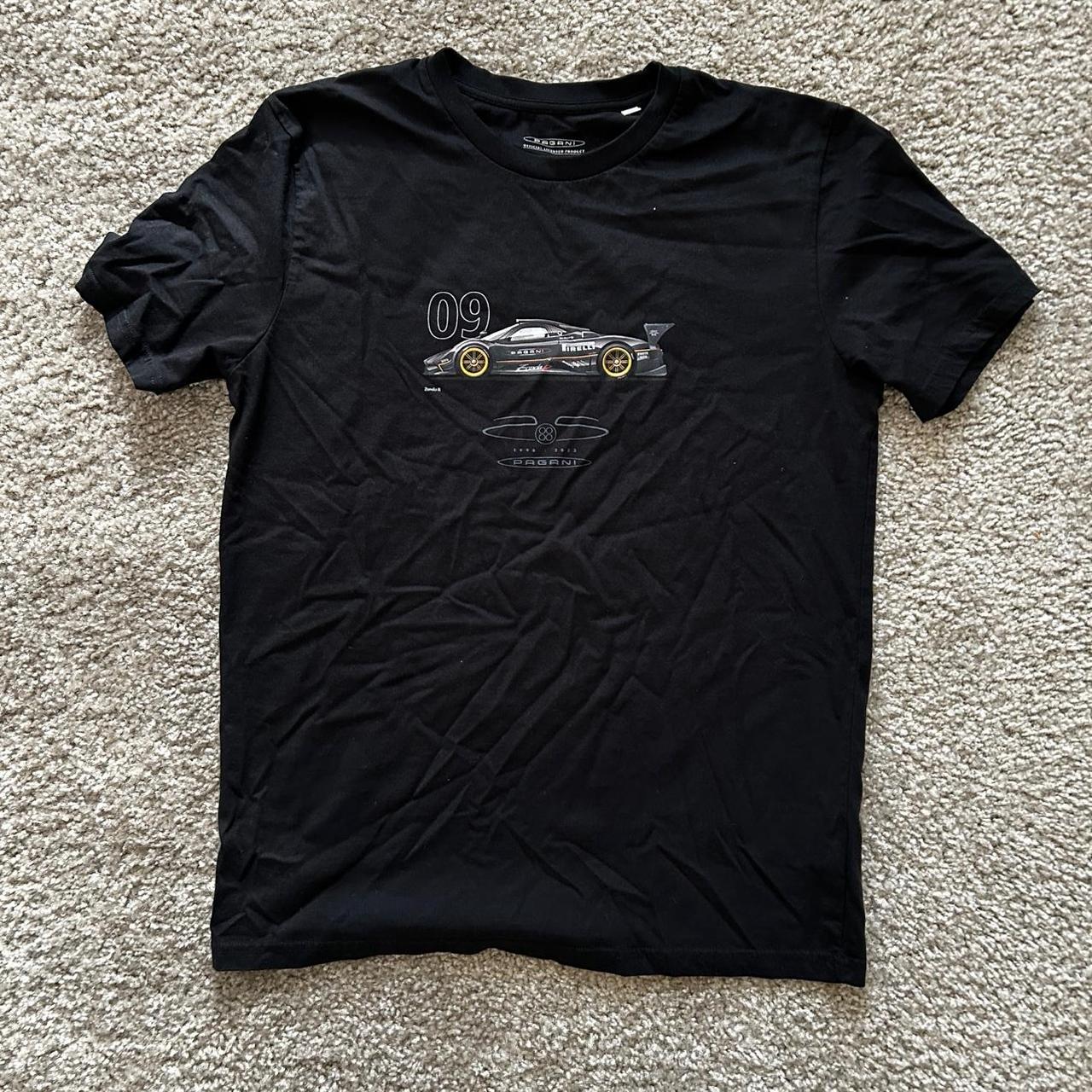 Officially licensed Pagani racing tee featuring a... | Depop