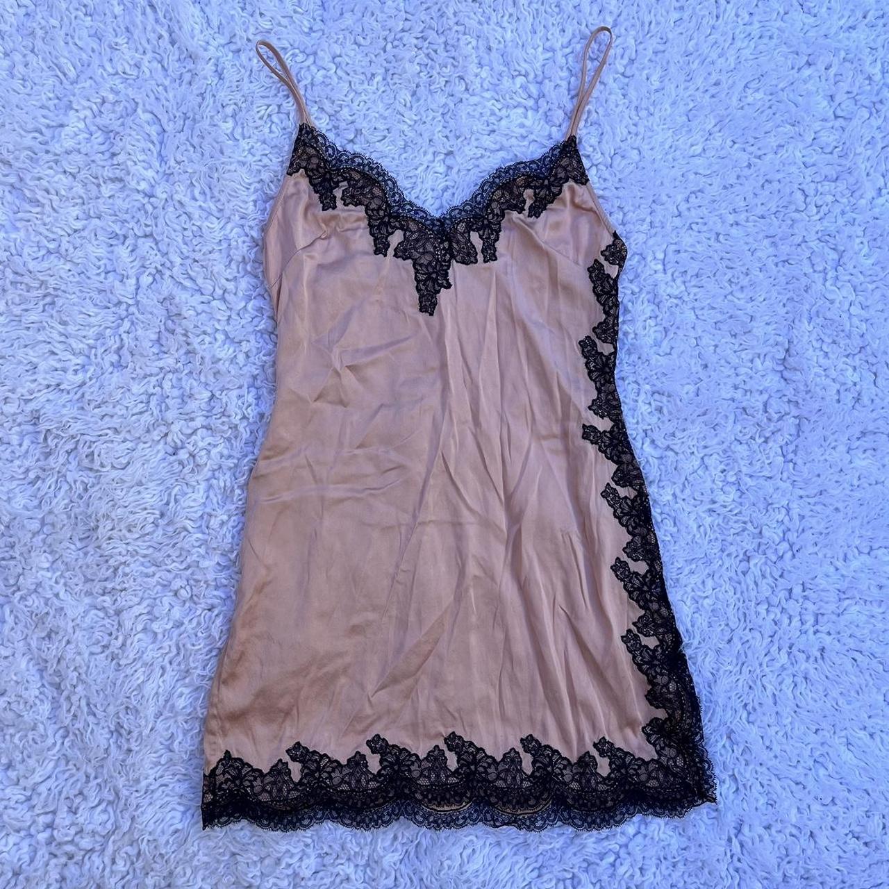 Agent provocateur amelea silk slip dress in pink... - Depop