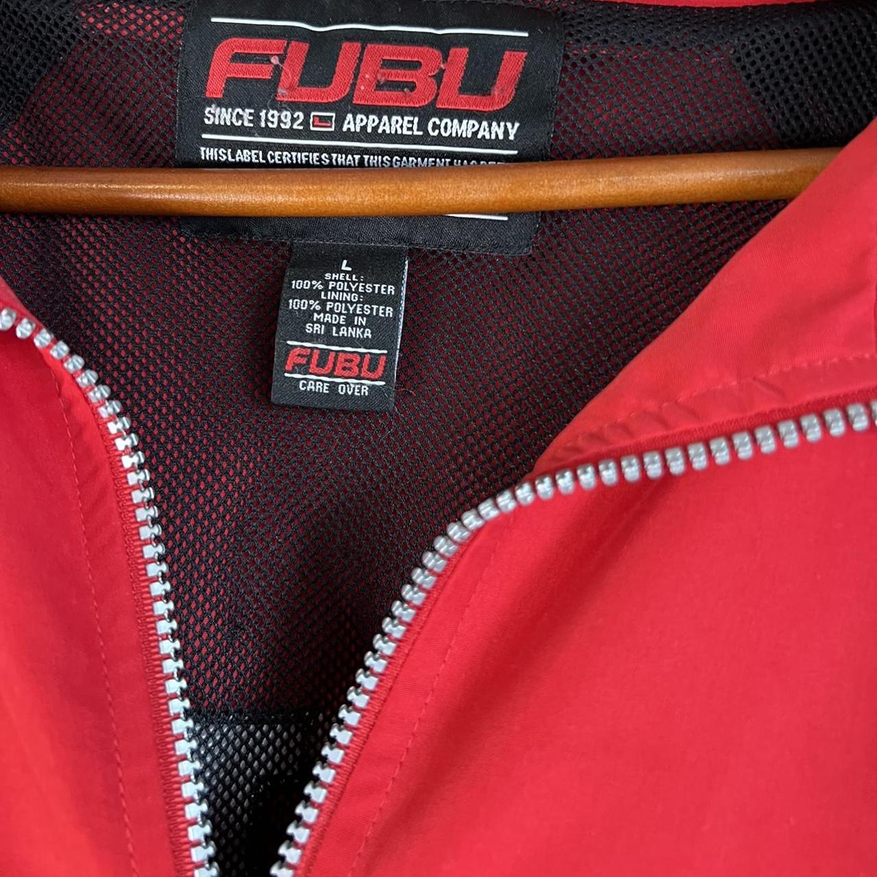 FUBU zip up jacket Great condition Size L #fubu... - Depop
