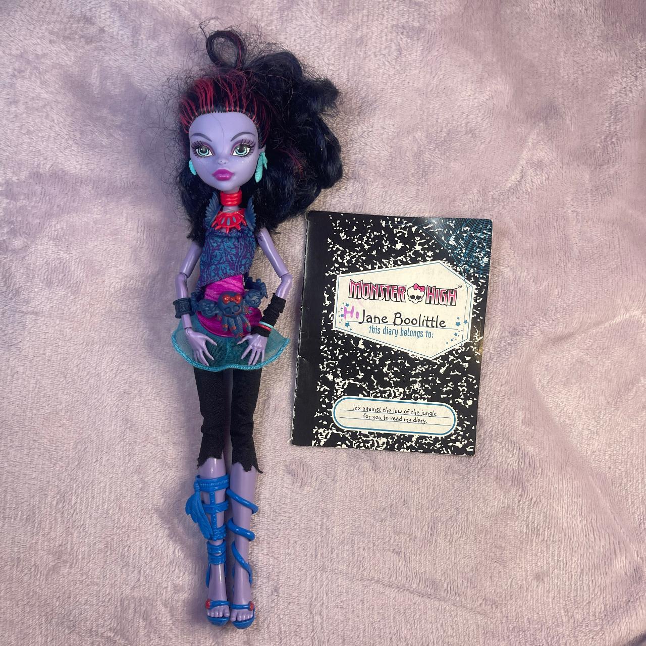 Monster High Jane Boolittle ☠️ with Diary! Includes... - Depop