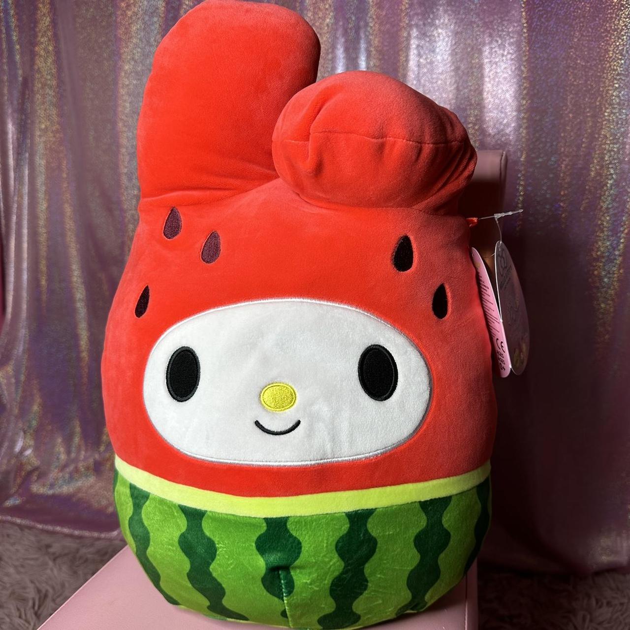 Sanrio Squishmallows My Melody Watermelon Version... - Depop