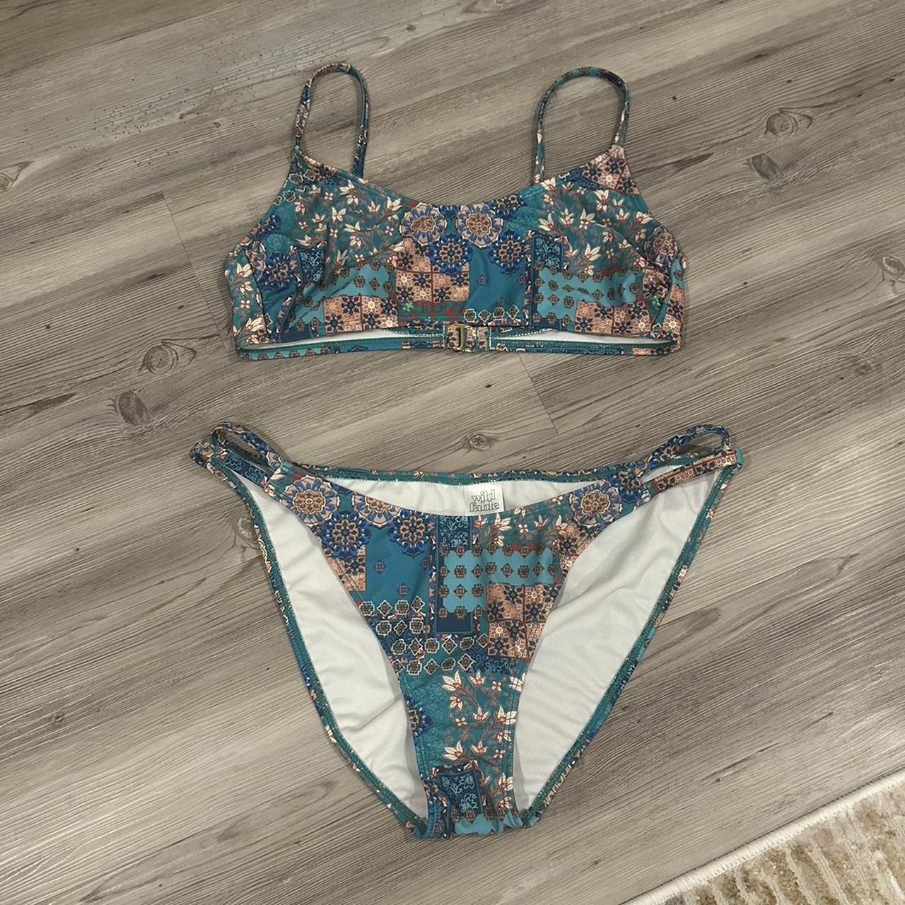 Brand New printed bikini!!! So fun pattern and... - Depop