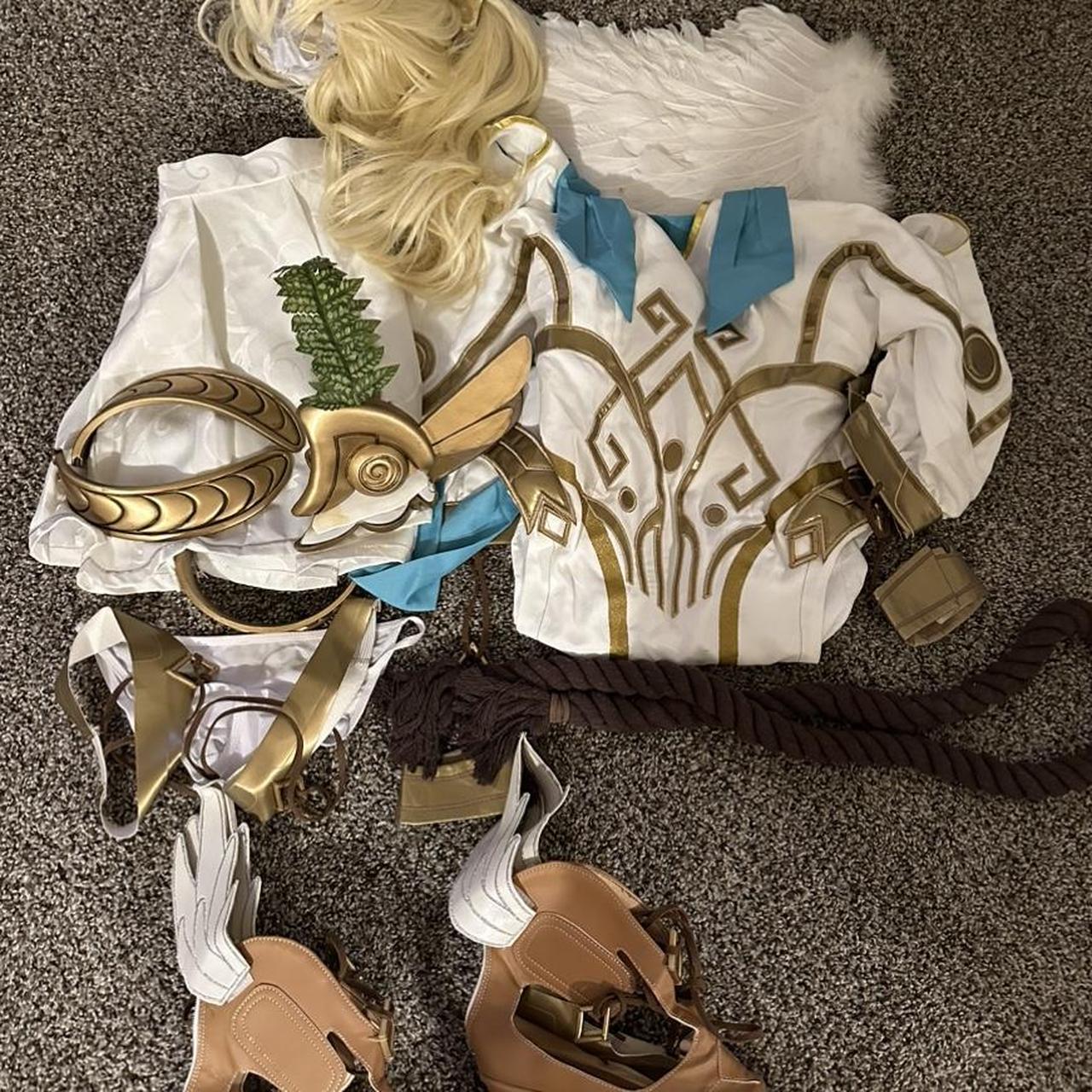 Winged Victory Mercy Cosplay from Overwatch /... | Depop