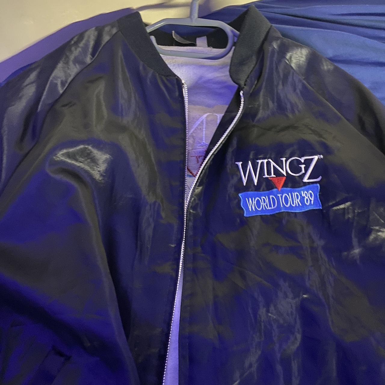 Wingz 1989 World Tour Vintage Bomber Worn Once for... - Depop
