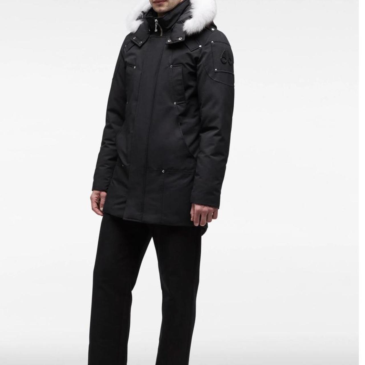 Moose Knuckle original stirling parka fur WORN ONCE... - Depop