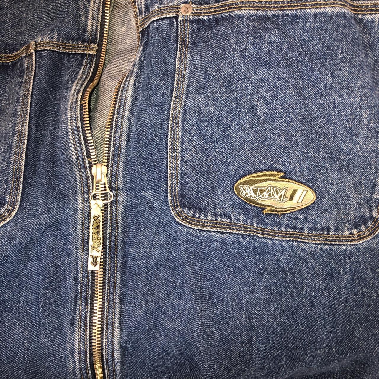 Jnco style hip hop denim jack Xl - Depop