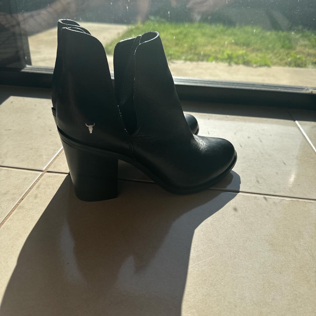 Windsor Smith boots with side slit. Never worn. Size... - Depop
