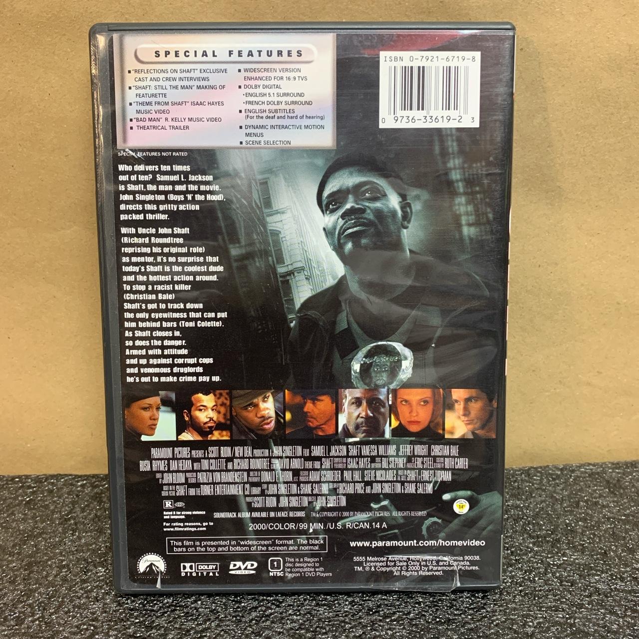Shaft - DVD Video Samuel L. Jackson Wide Screen... - Depop