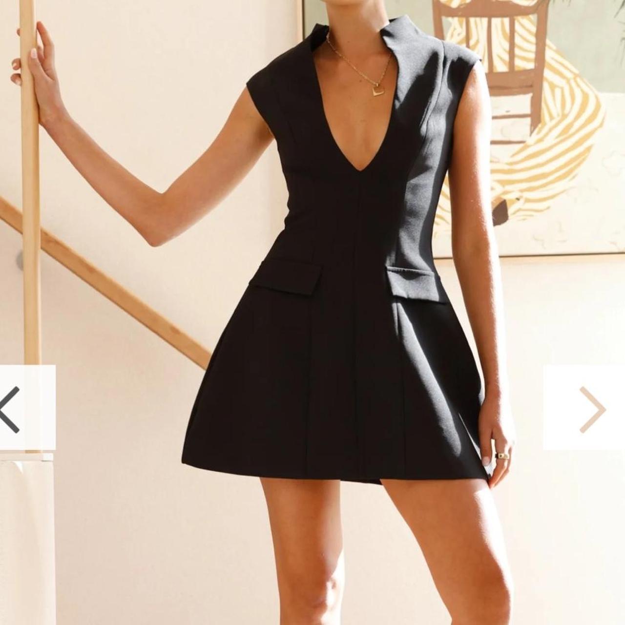 Billy J Boutique Black Mini Worn once in perfect... - Depop