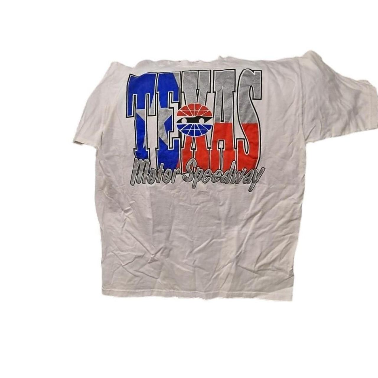 Large Texas motor speedway shirt 27" long by 21"... - Depop