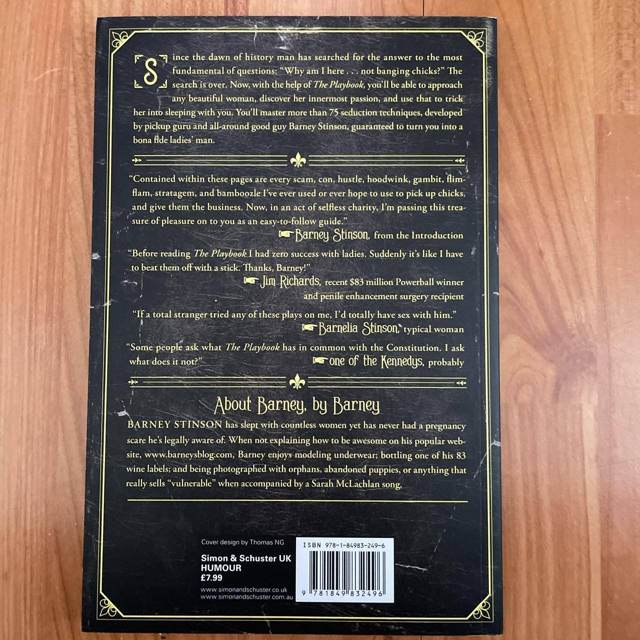 The Playbook by Barney Stinson with Matt Kuhn... - Depop