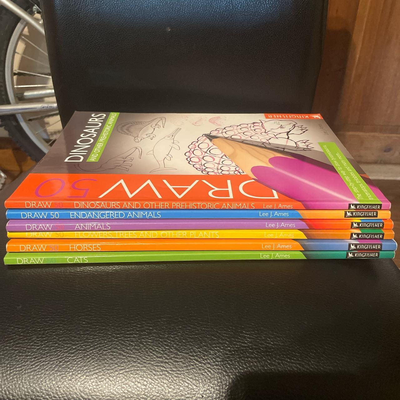 Kingfisher Draw 50 books how to draw 6 books by... - Depop