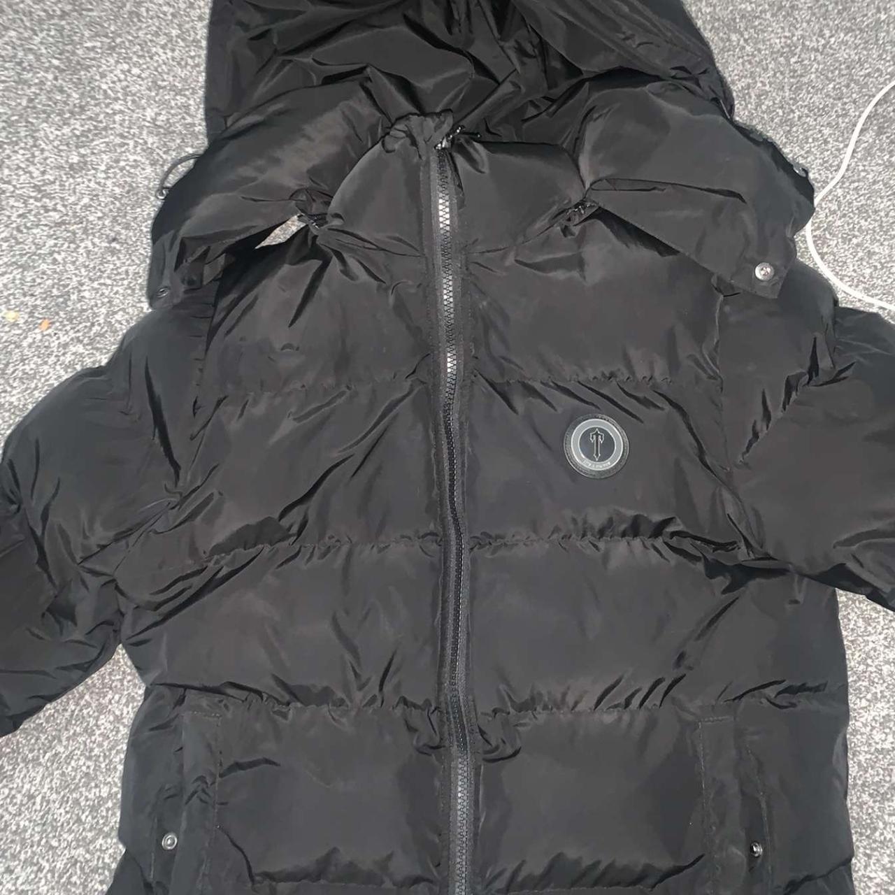 Men's black Trapstar jacket in size medium. New with... - Depop