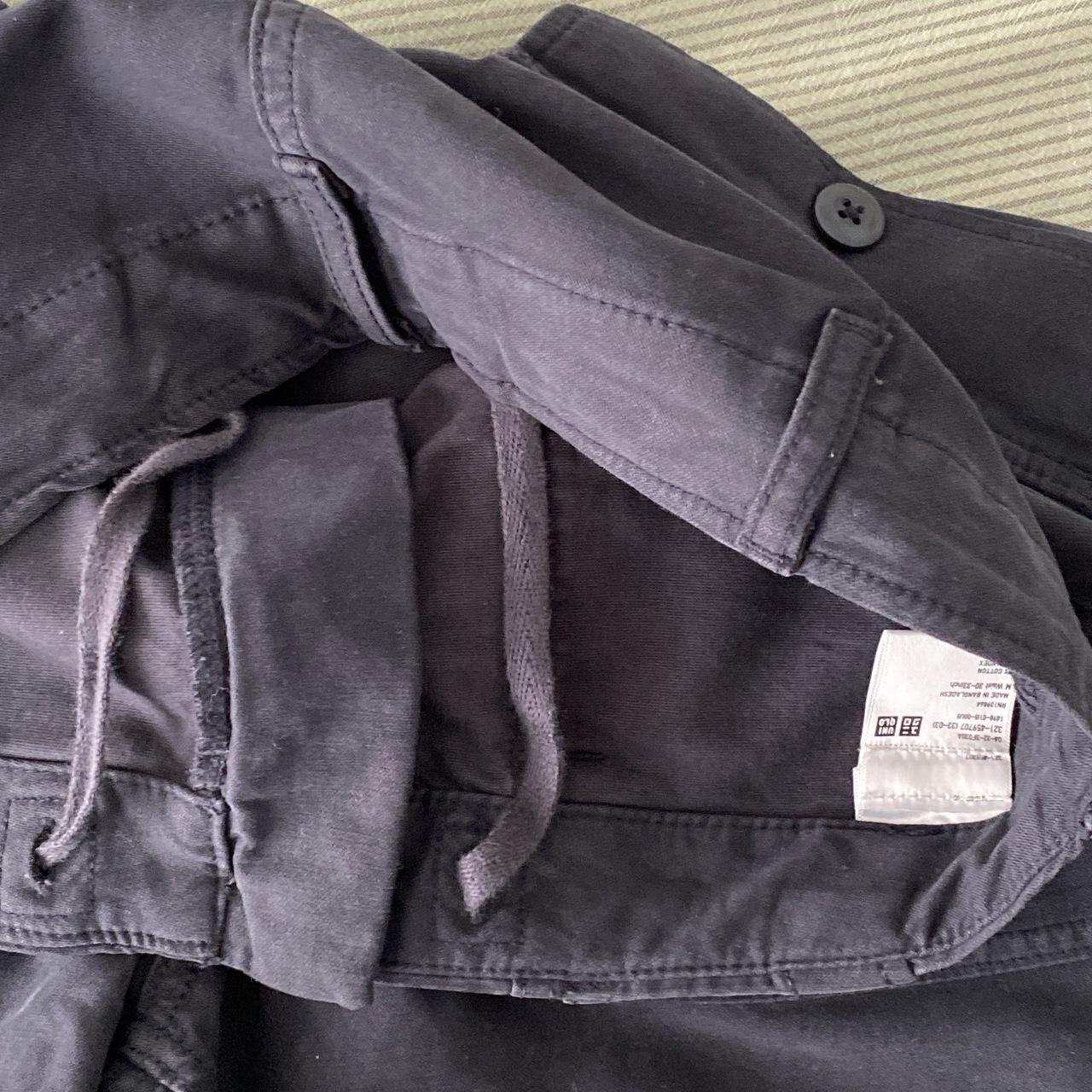 Uniqlo Utility Baker Pants 99% cotton 1% spandex.... - Depop