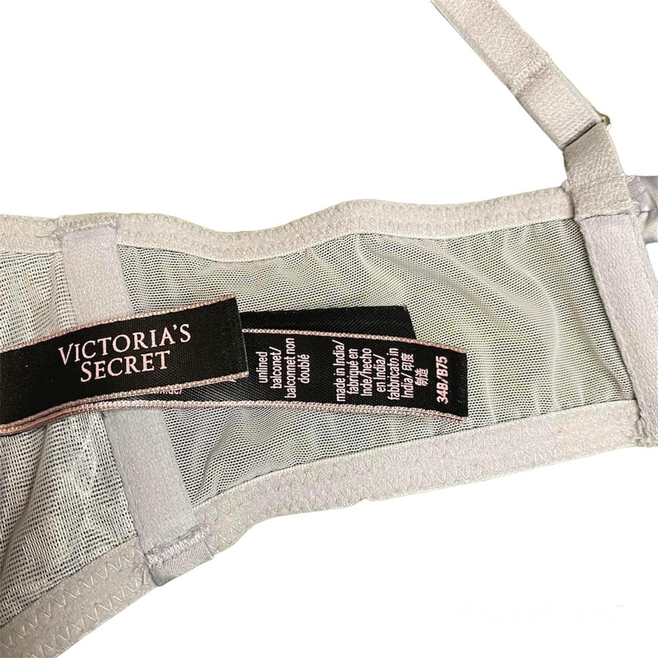 Grey mesh dream angles bralette. Size 34b brand is... - Depop