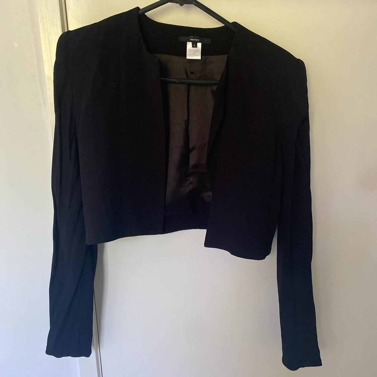Alex Perry crop jacket Perfect over a special... - Depop