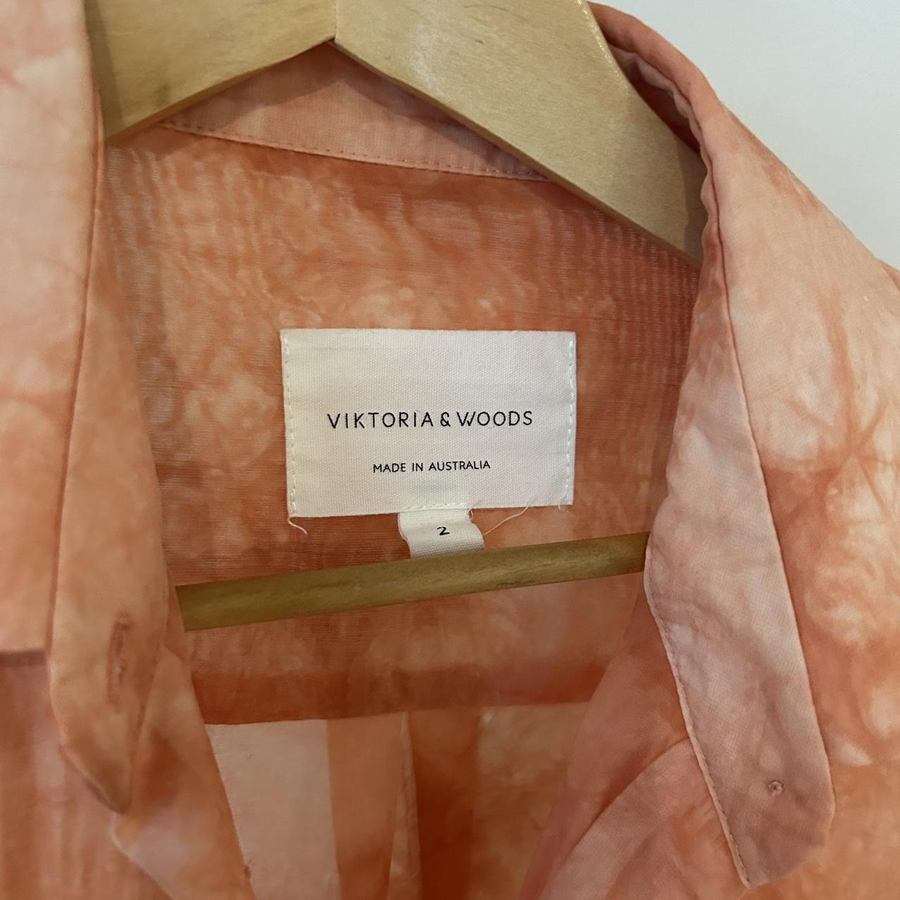 Viktoria & Woods Parish peach shirt Purchased for... - Depop