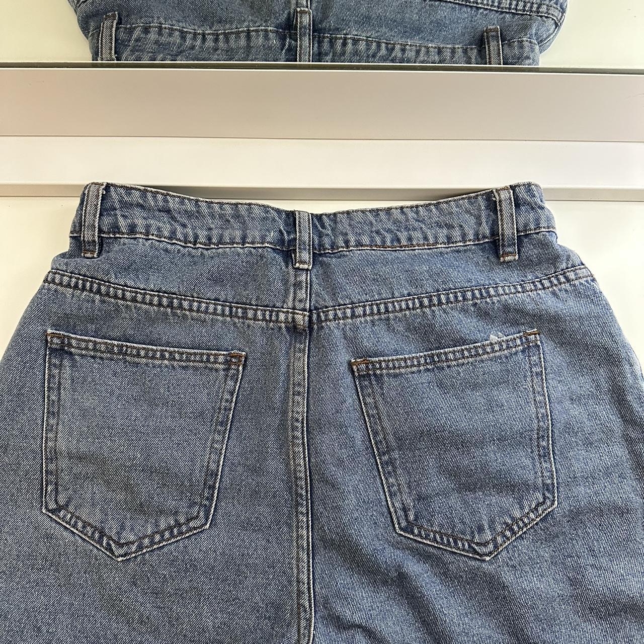 Denim Shorts - Supre Size 10 great... - Depop
