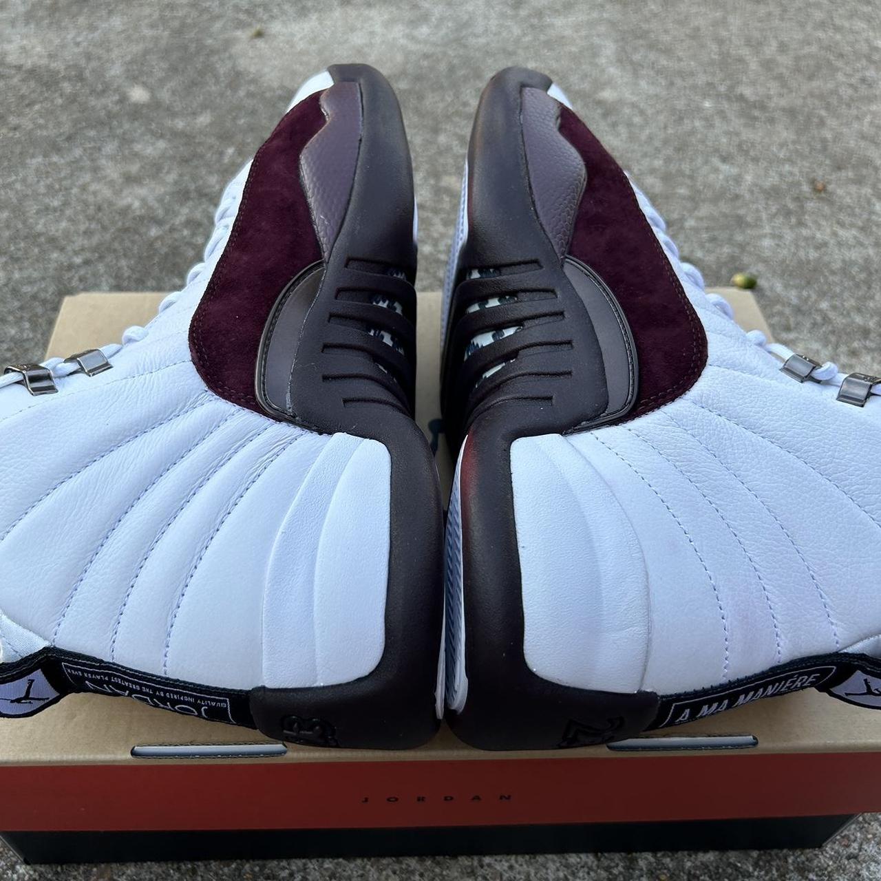 Air Jordan 12 A Ma Maniére White in a new deadstock... - Depop