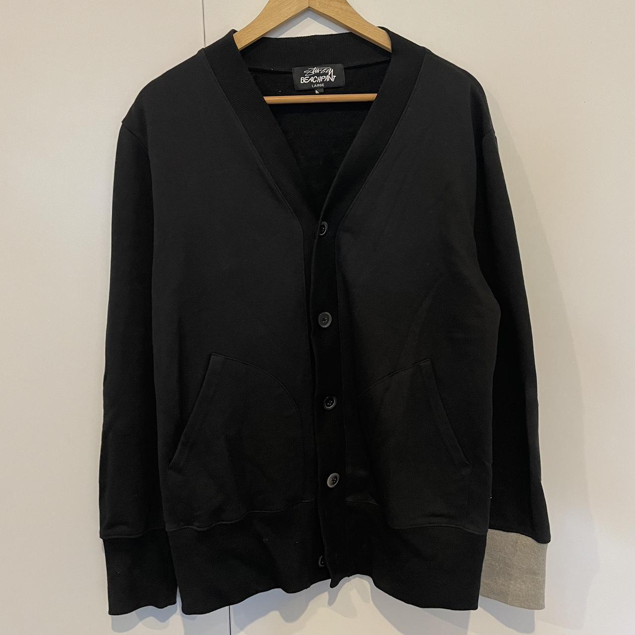 Stüssy button up jumper • size L • in excellent... - Depop