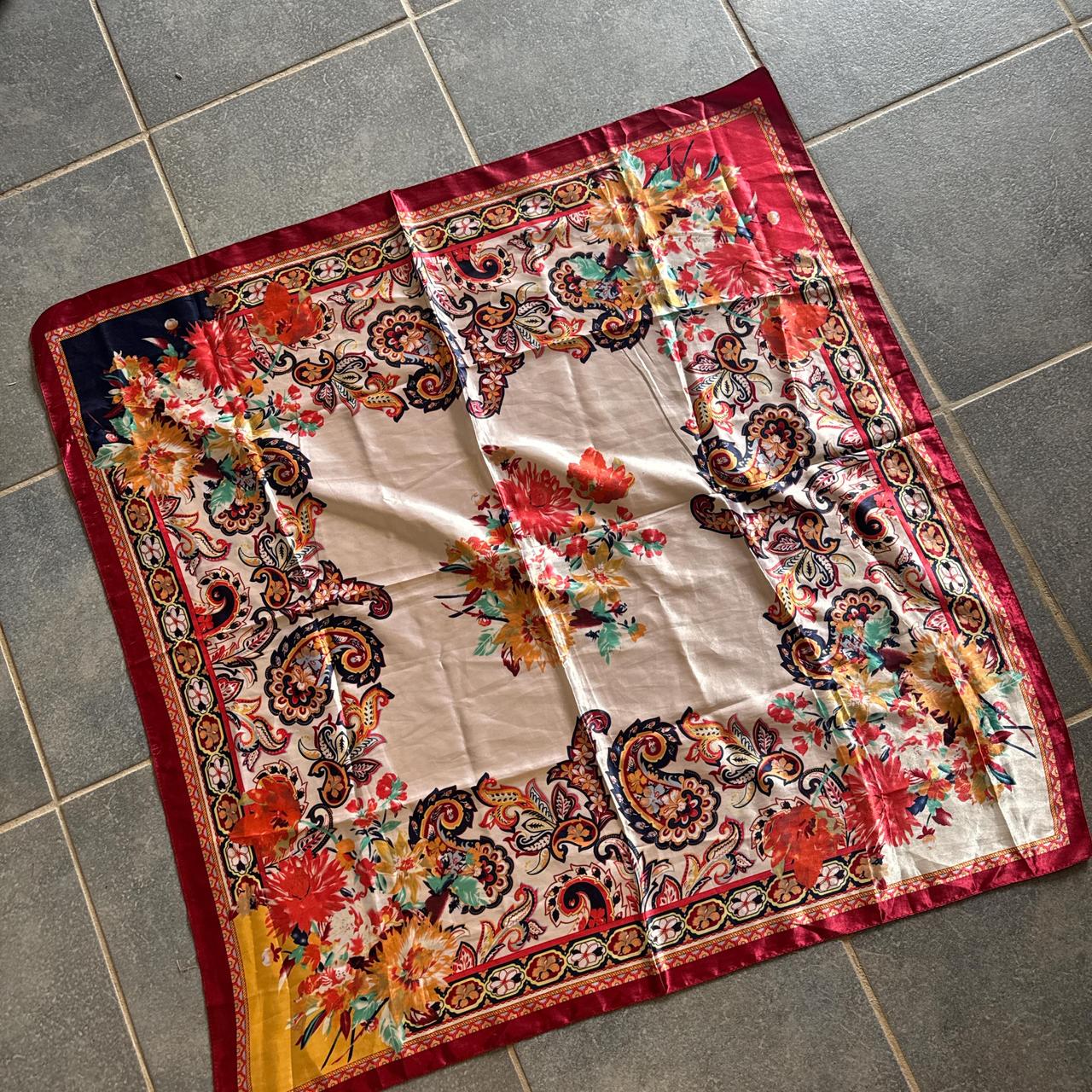 Pink multi use scarf - can be worn as scarf, top,... | Depop