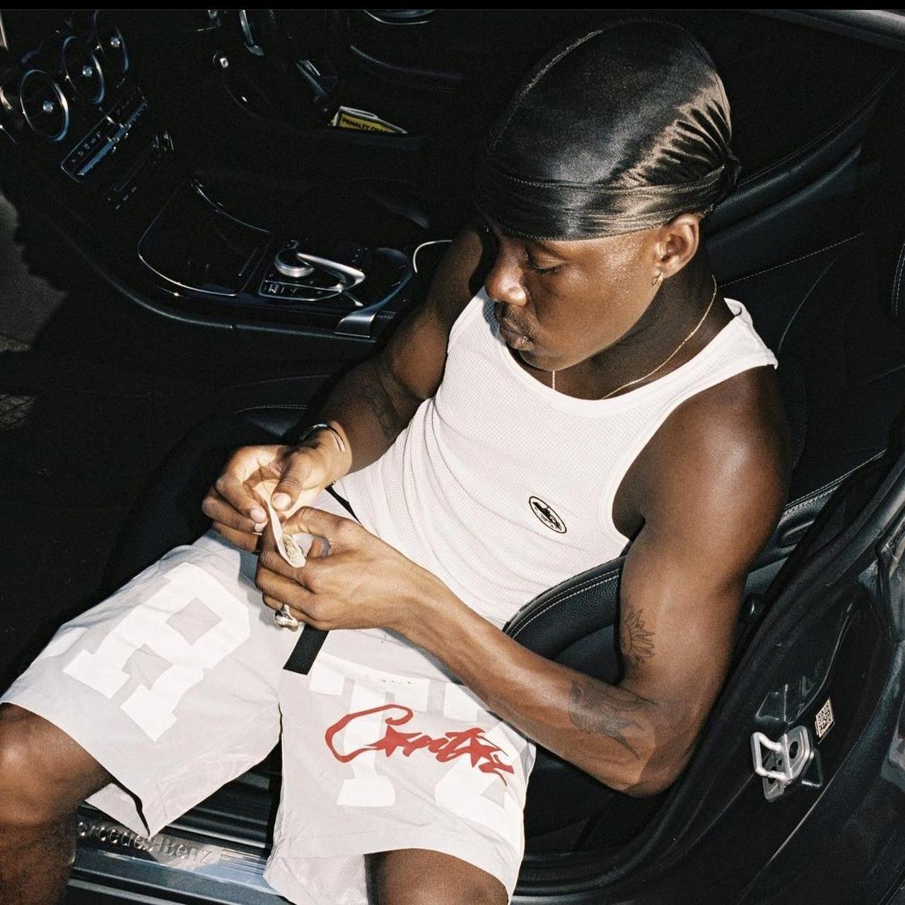 Men’s CRTZ BOLO essentials tank top in white ONLY... - Depop