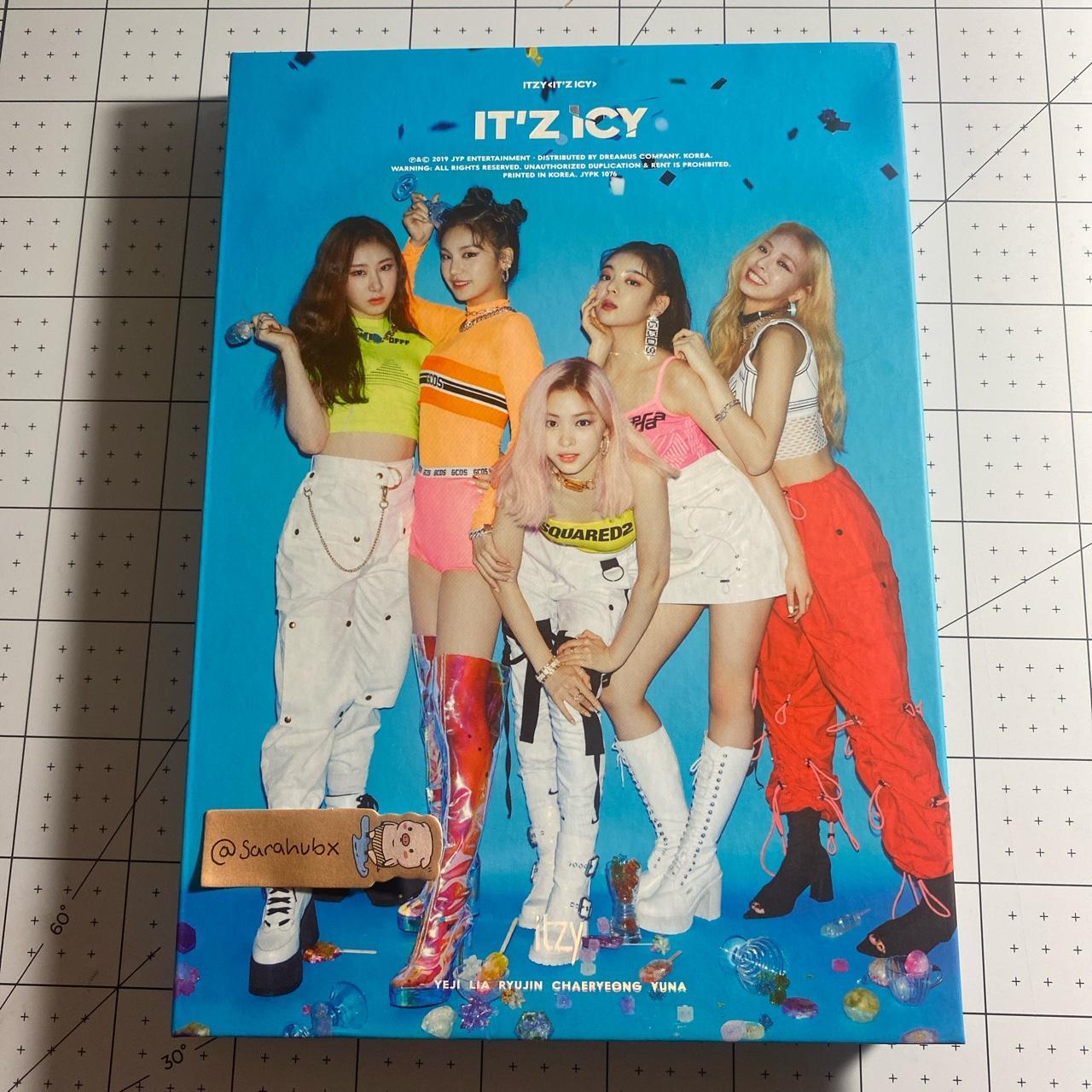 - wts Itzy itz icy album comes with cd only! (yuna... - Depop