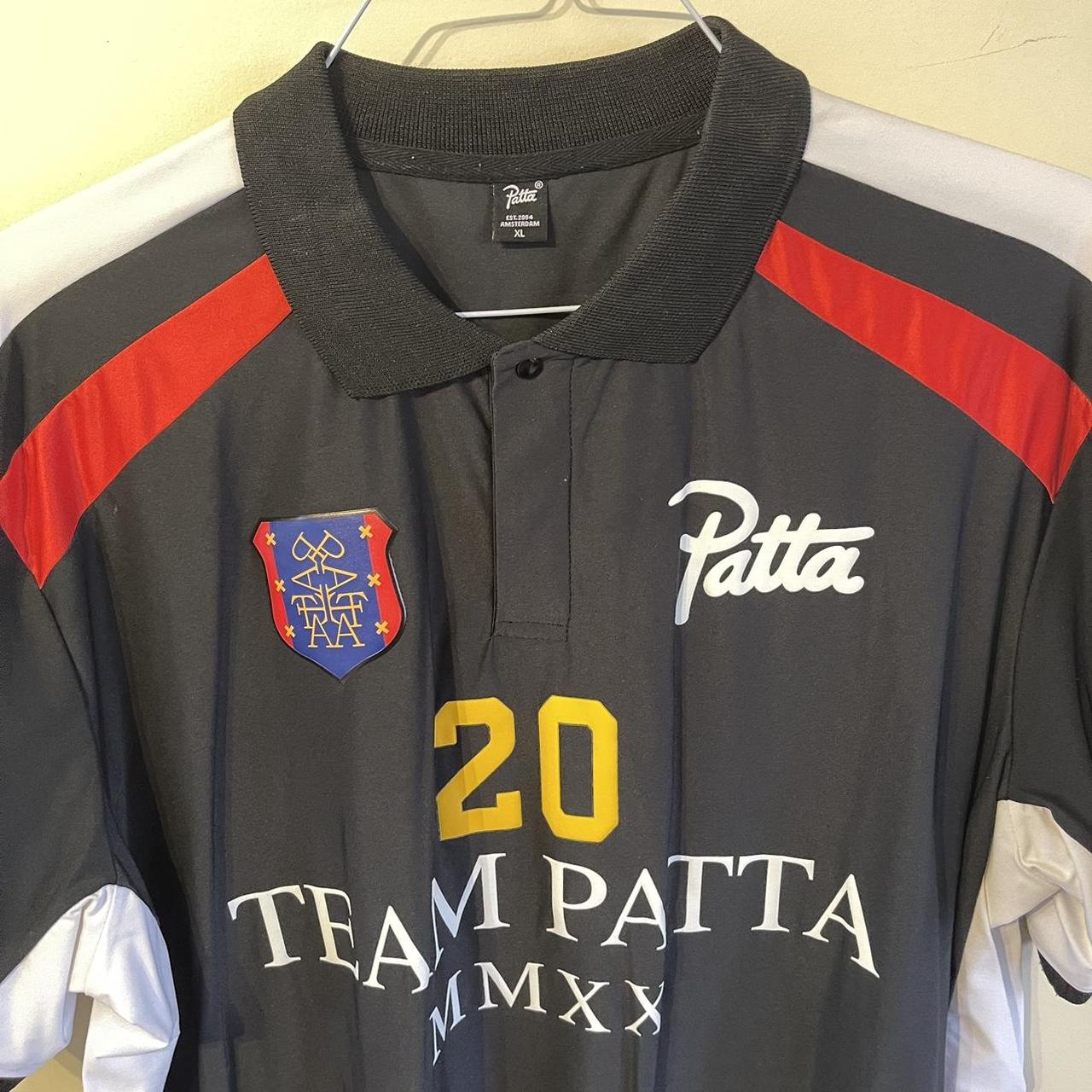 Patta team patta 20 jersey Size XL worn once - Depop