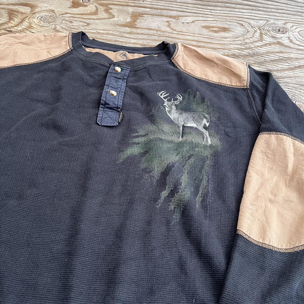 Cyber Grunge Y2k Nature Thermal Long Sleeve Pre... - Depop